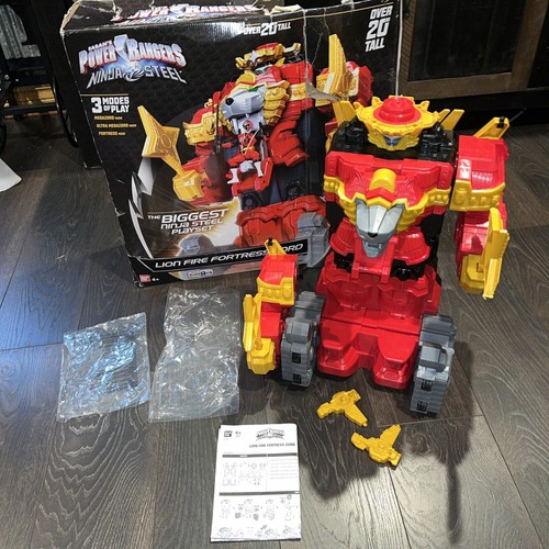 Power Rangers Ninja Steel LION FORTRESS ZORD 20” Tall TRU Toys R Us ...