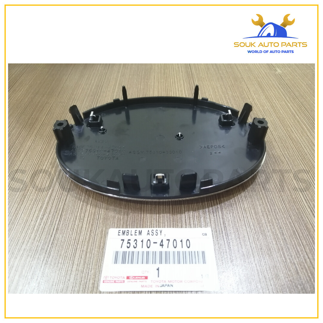 75310-47010 TOYOTA GENUINE FRONT GRILL EMBLEM 7531047010 | eBay