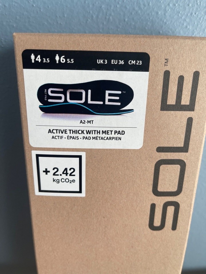 SOLE Active Thick Arch Support with Met Pad | eBay