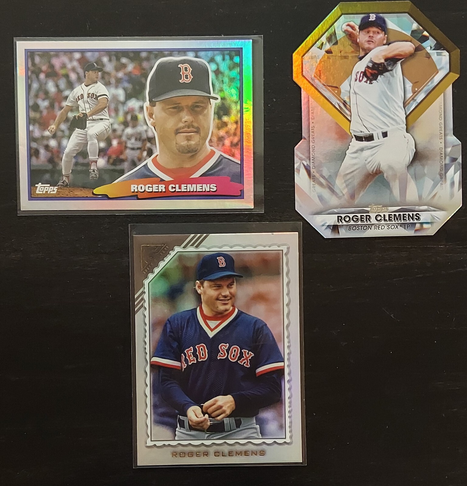 Roger Clemens 2022 Topps Gallery Parellel, Update Die Cut, Archives Big ...