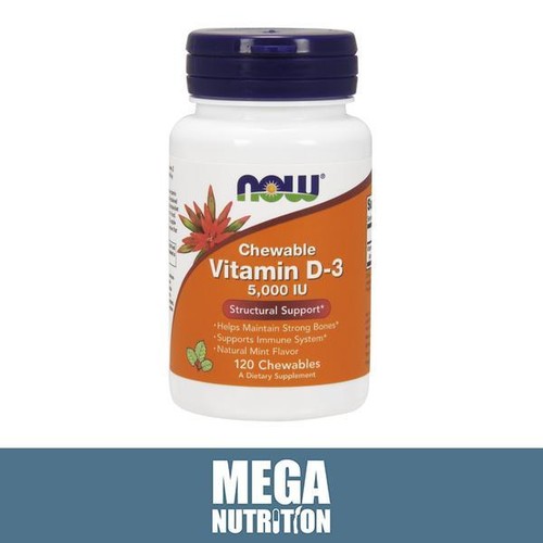 Chewable Vitamin D3 5000 IU 120 Tablets Bone & Immune Health | eBay