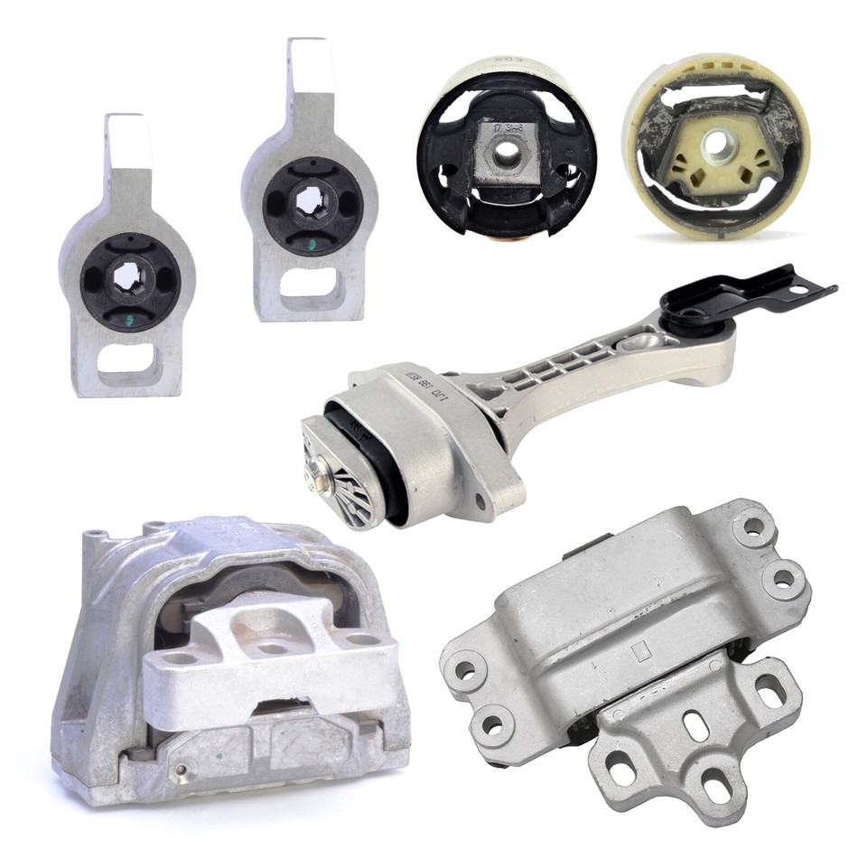 Motor & Trans Mount 7PCS 08-09 Fits Audi TT Quattro 3.2L Coupe Auto | eBay