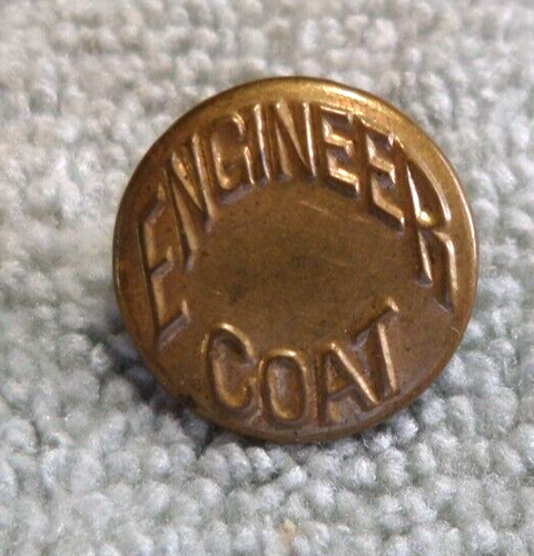 ENGINEER COAT Antique Overall Trouser Work Verbal Button 5/8" Inch | eBay