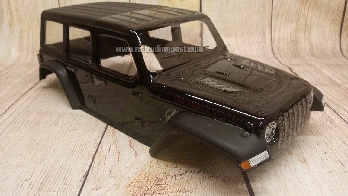 Jeep Wrangler JL Rubicon Custom Painted RC Crawler Body (WB 12.3") TRX ...