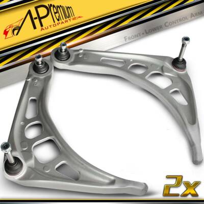A-Premium 2x Front Lower Control Arm with Ball Joint & for BMW E46 3 ...