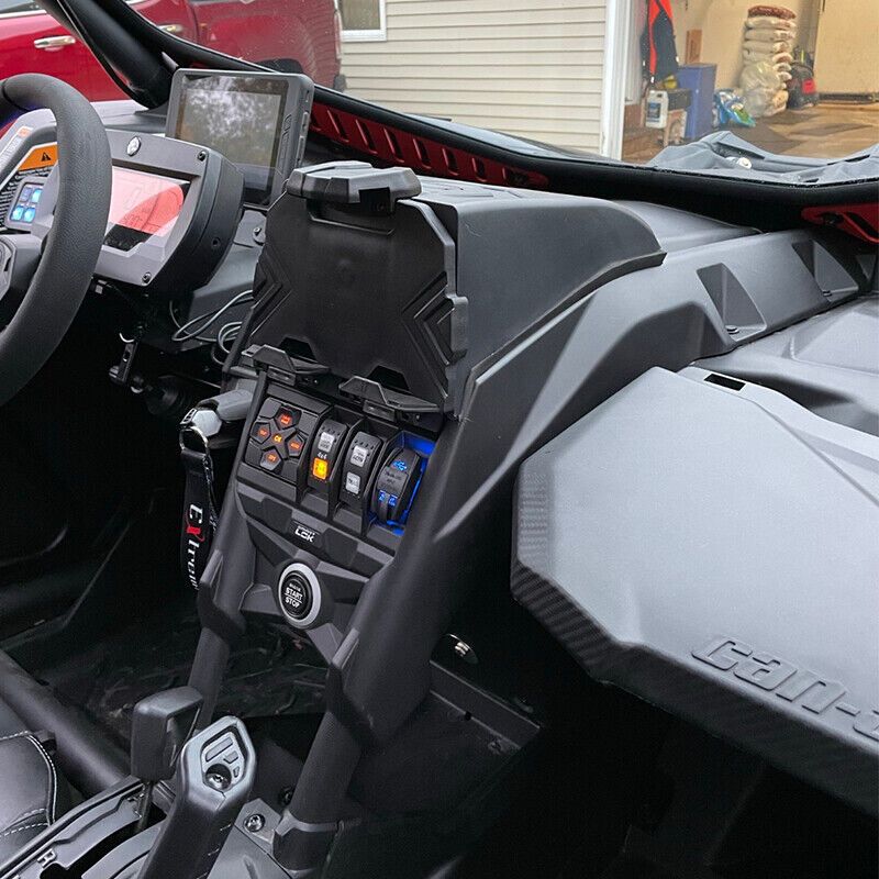 KEMIMOTO Electric Device Tablet Holder GPS Mount For Can Am Maverick X3 ...