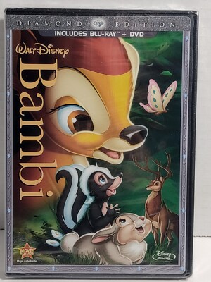 Bambi (Blu-ray/DVD, 2011, 2-Disc Set, Diamond Edition) 786936810370| eBay