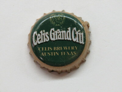 BEER Bottle Crown Cap: CELIS Brewing White Ale ~ Austin, TEXAS Open ...