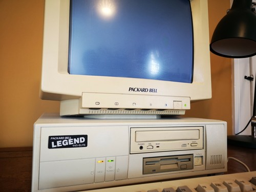 Legendary Original 1980s Packard Bell 386SX Legend Vintage Desktop PC ...