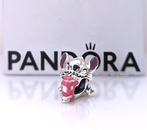 New 100% Authentic PANDORA 925 Disney Stitch Pink Birthday Cake Charm ...