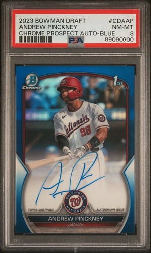 2023 Bowman Draft - Chrome Prospect Autographs Andrew Pinckney #CDA-AP ...