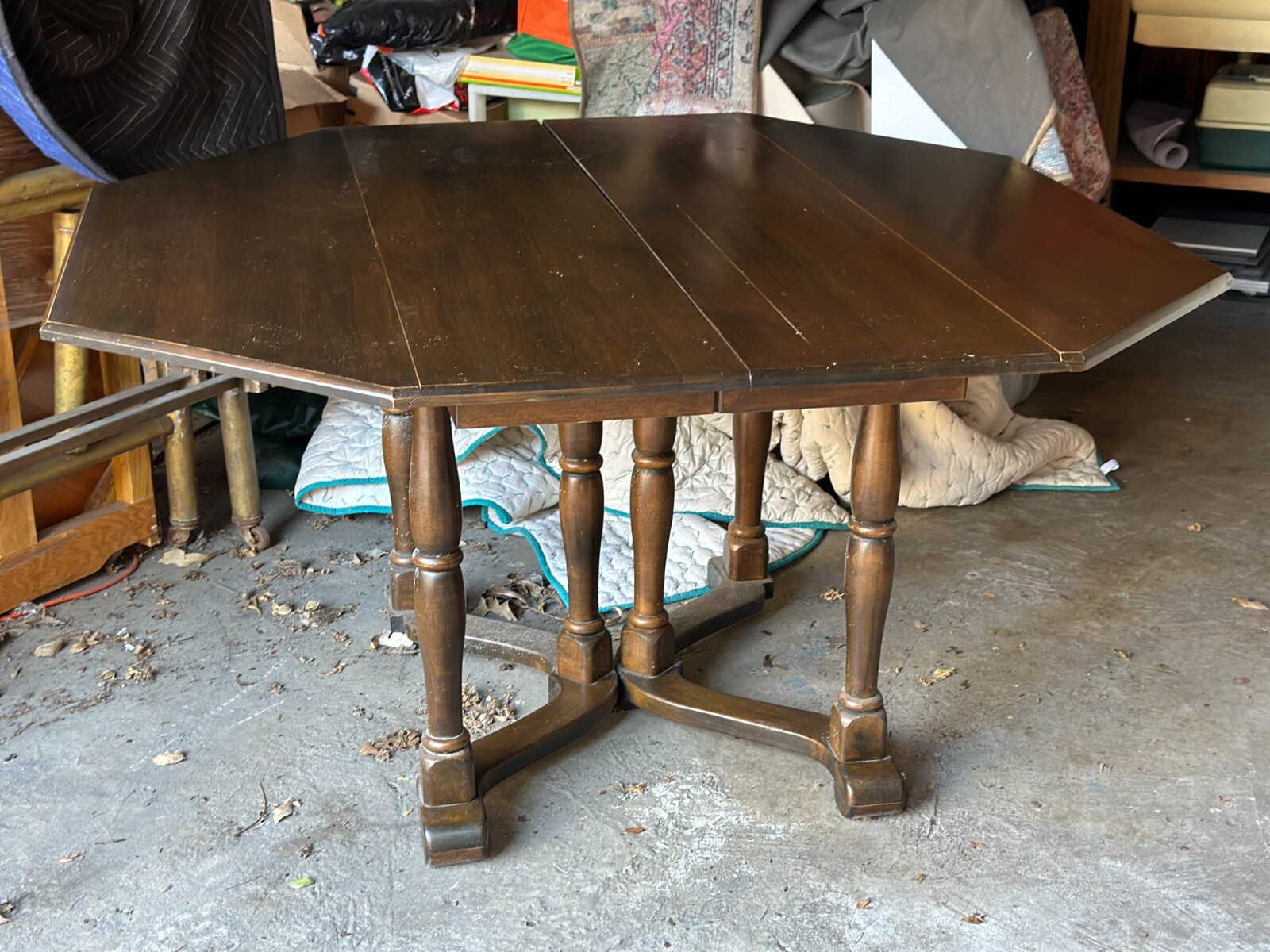 Antique Sprague Carleton Maple Dining Table w/ 2 Leaves and 4 Chairs | eBay