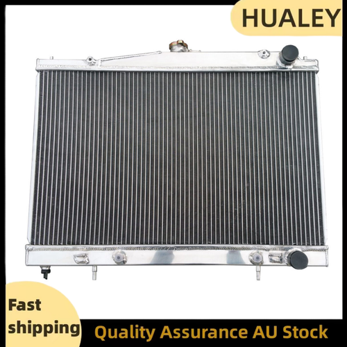 3Row Aluminum Radiator Fit Nissan Skyline R33 R34 Stagea 2.5L 6cyl 93 ...