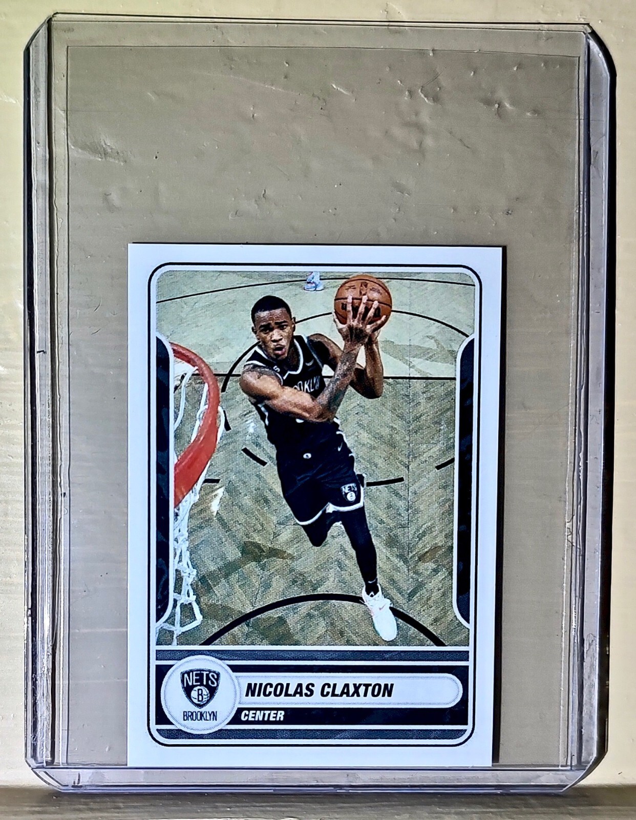 2023-24 Nicolas Claxton Panini NBA Basketball #131 Sticker Brooklyn ...