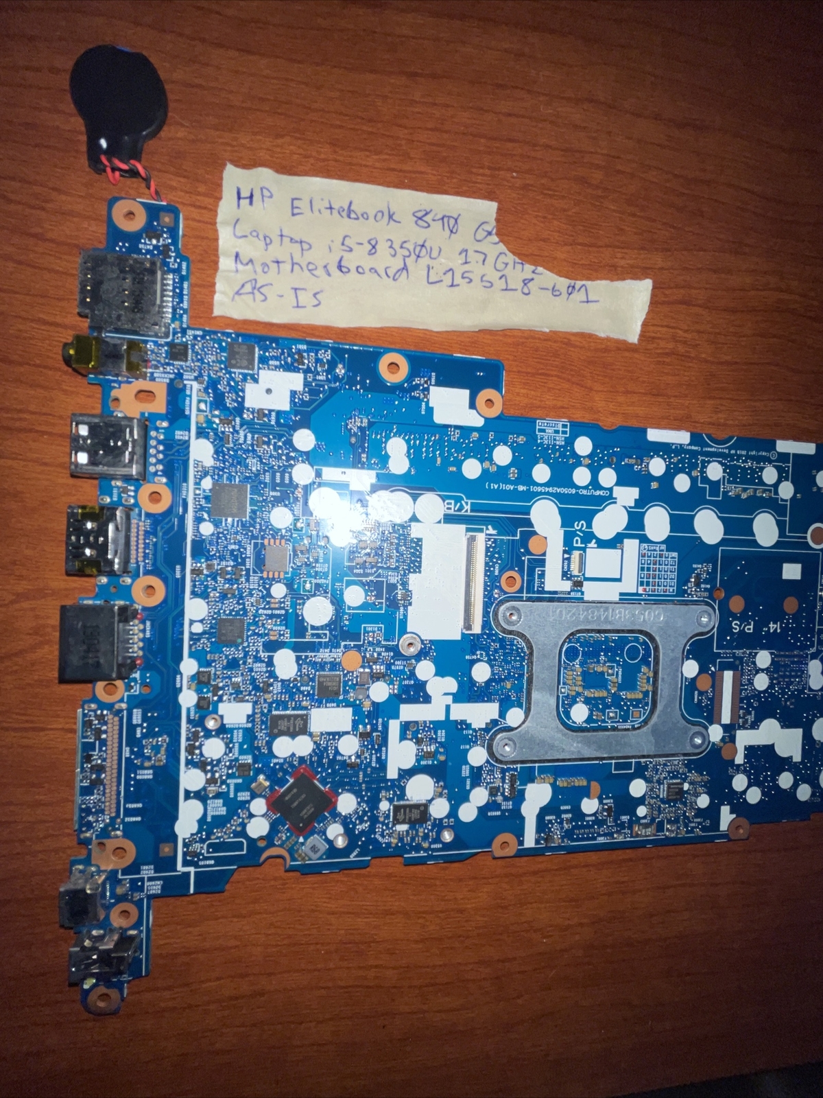 HP EliteBook 840 G5 14" OEM Laptop i5-8350U 1.7GHz Motherboard L15518 ...