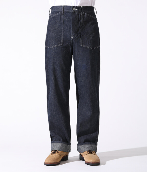 BUZZ RICKSON'S Lot No. BR41106 ROUSERS WORKING DENIM ARMY BUZZ RICKSON'S Lot No. BR41106 ROUSERS WORKING DENIM ARMY
