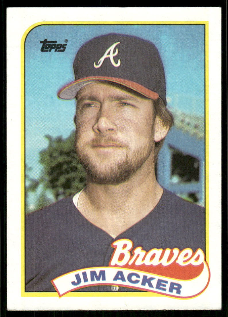 1989 Topps #244 Jim Acker | eBay