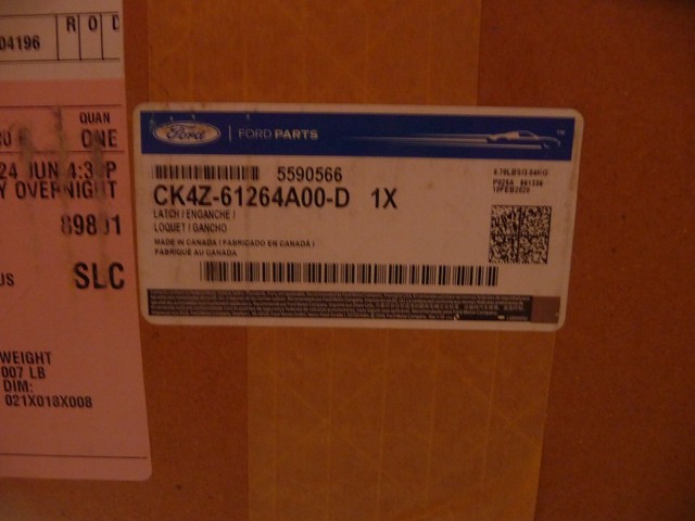 2 Genuine Ford Latch Assembly Ck4z-61264a00-d for sale online | eBay