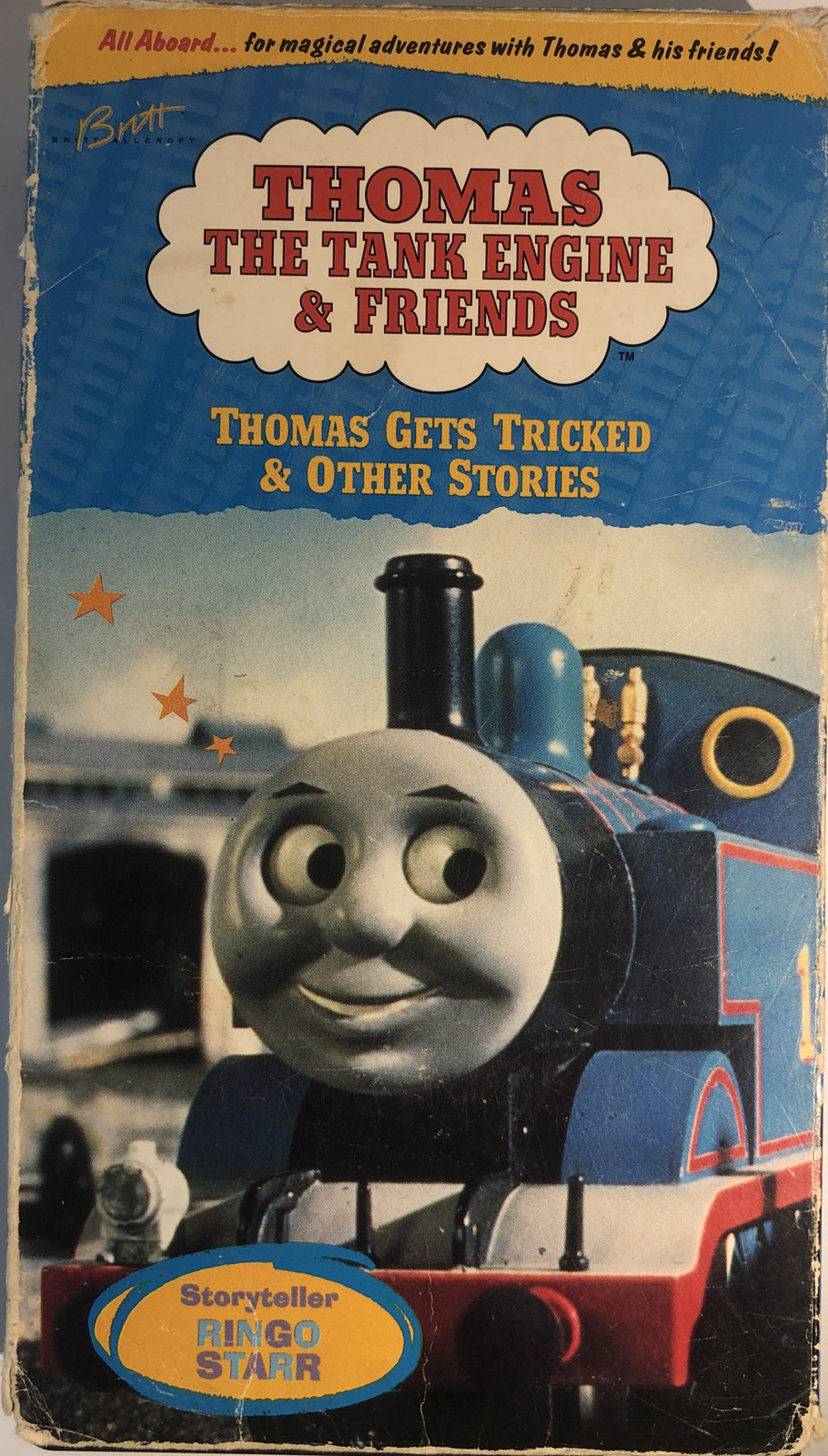 Thomas the Tank Engine Friends-Thomas Gets Tricked(VHS 1985)TESTED-RARE ...