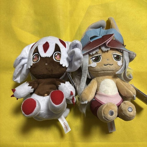 Made In Abyss Nanachi & Fapta Plush Set of 2 Official Figurines ...