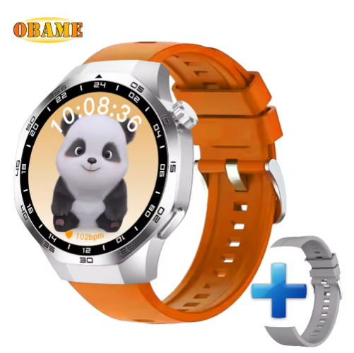 GT5 Pro GPS NFC Smart Watch Men 360*360 AMOLED Screen Heart rate Blue ...