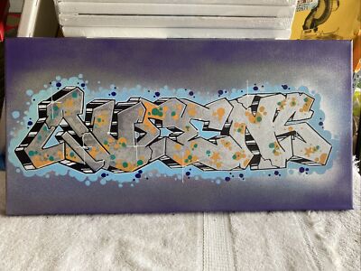 QUEENS Graffiti Painting 10 X 20 Spray And Paint Marker On Canvas ...