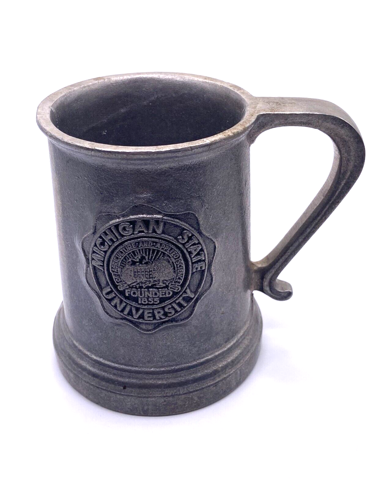 Vintage Michigan State University pewter mug Wilton Pewter RWP | eBay