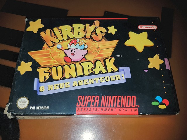 Super Nintendo - Kirby's Fun Pak Boxed UK Post for sale online | eBay