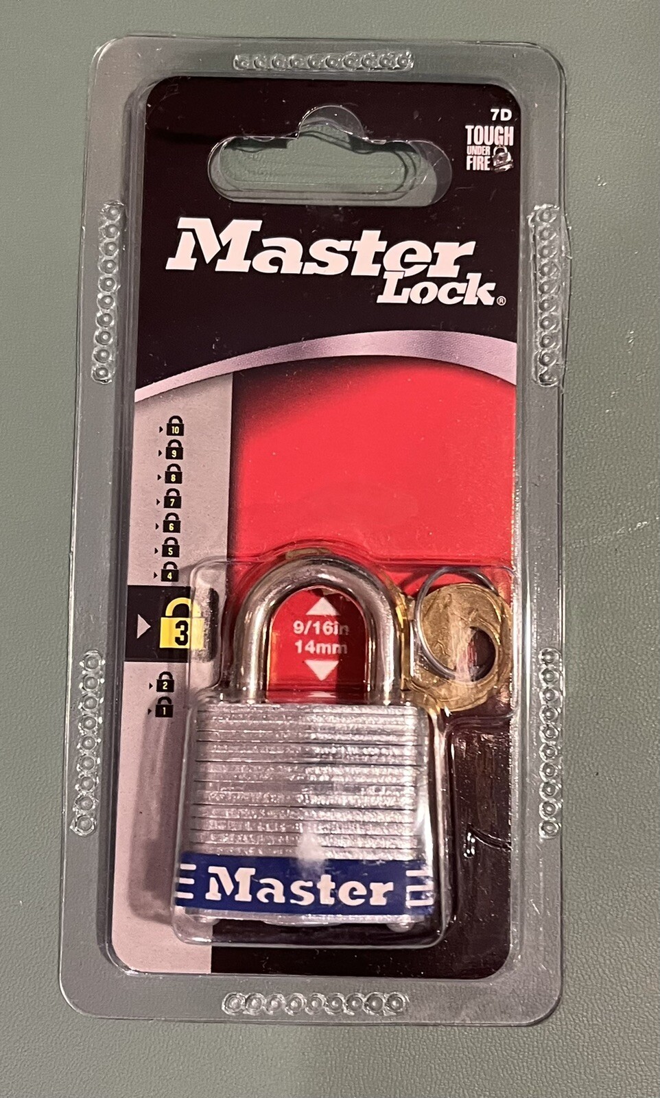 Master Lock 7D key lock with 2 keys. Level 3 | eBay