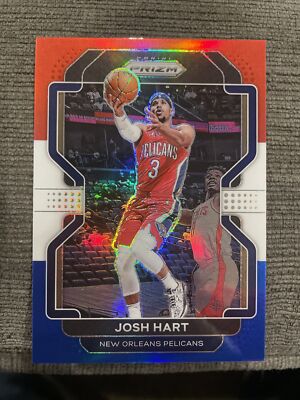 Josh Hart #48 - 2021-22 Panini Prizm - Red White Blue Prizm - NBA Card ...