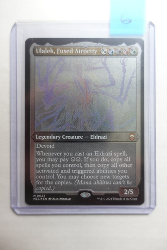 Ulalek, Fused Atrocity - Foil Etched Commander: Modern Horizons 3 | eBay