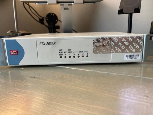 RAD ETX-203AX Access Carrier Fully Managed Rack Mountable Ethernet ...