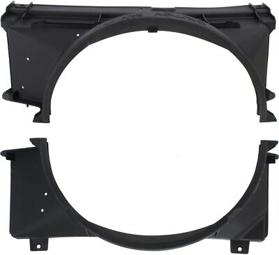 Upper and Lower Radiator Fan Shroud Set for Chevrolet C/K Full Size ...