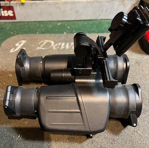 Rare ATN Night Cougar Gen 1+ Dual Tube NVG w/ ATN Universal Helmet ODIN ...