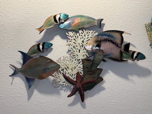 bovano of cheshire wall art Tropical Fish | eBay