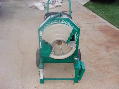 GREENLEE 555 CONDUIT PIPE BENDER *1/2" TO 2" rigid shoe group* gr8cond ...