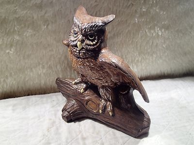 Ceramic Mold Molds LG HORN OWL ON STUMP Macky 5163 | eBay