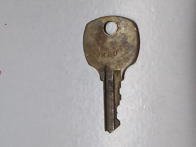 National Lock Key # J450 for Rowe AMI Jukebox Cam Desk Drawer Trunk etc ...