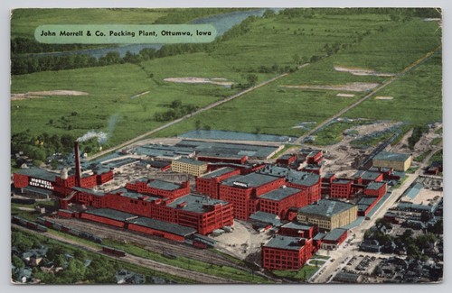 Postcard John Morrell and Company, packing plant Ottumwa Iowa | eBay