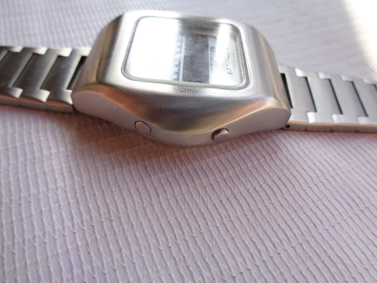 RARE COLLECTIBLE VTG CASIO CASIOTRON TRN-110 LIQUID CRYSTAL DIGITAL ...