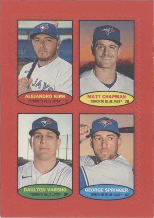 2023 Topps Heritage High Number - 1974 Topps Baseball Stamps George ...