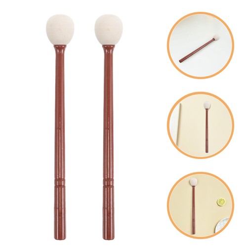 2 Pcs Buddhist Wooden Fish Stick Sound Musical Instrument Child ...