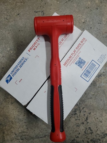 Snap On hbfe32 32 oz soft grip dead blow hammer red | eBay