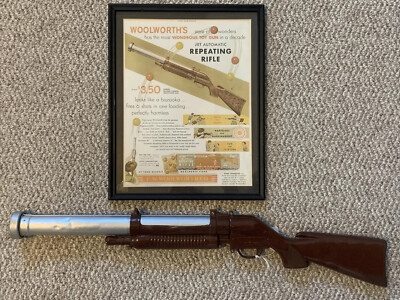 Vintage Knickerbocker Automatic Toy Repeating Rifle Bazooka Gun ...