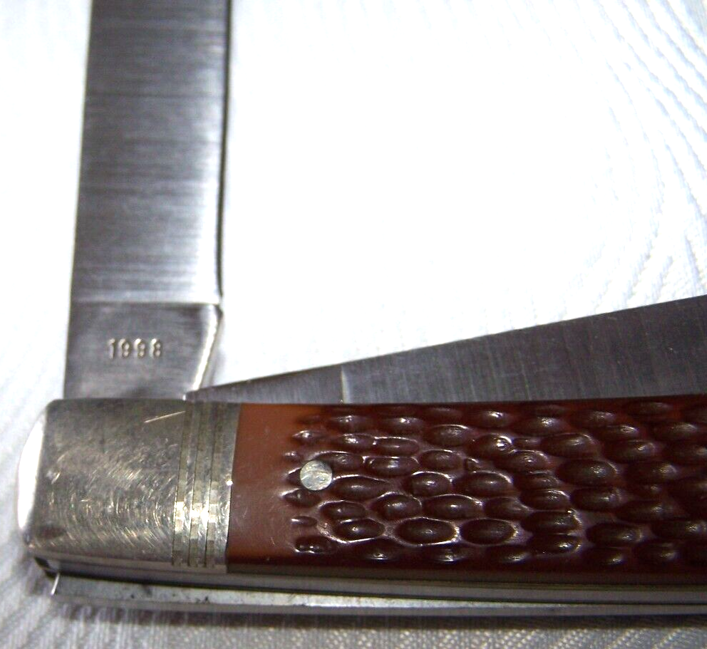 1998 REMINGTON UMC USA R293 BULLET JUMBO TRAPPER POCKET KNIFE LIMITED ...