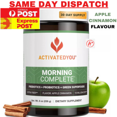 ACTIVATEDYOU Morning Complete Wellness Drink 10 Billion CFU, PROBIOTIC ...