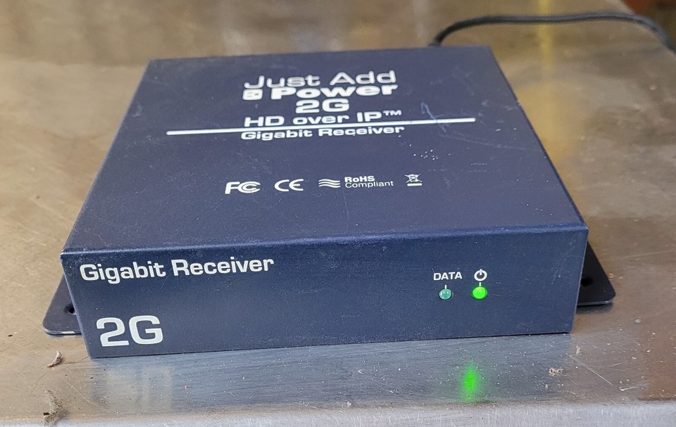 Just Add Power 2G HD over IP Gigabit Receiver | eBay