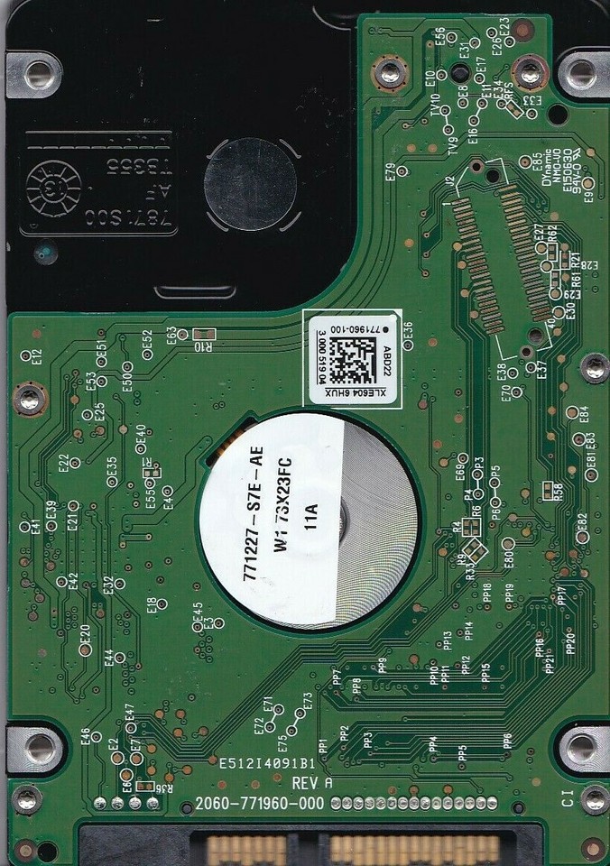 Western Digital WD7500BPVX-75JC3T0 SHOTJHN 750GB SATA Malaysia 2.5" HDD ...