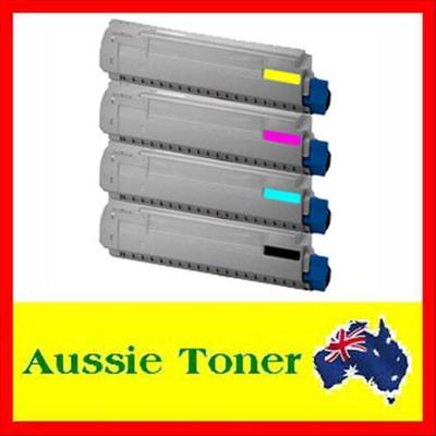 4x OKI C810 Toner Cartridge for Oki C810 C810N Oki C830 C830N Printer ...