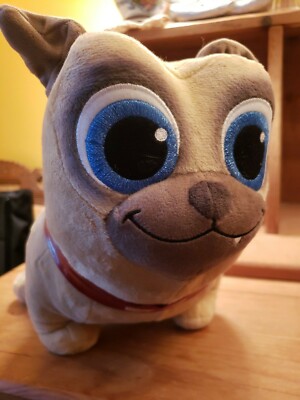 Disney Store Puppy Dog Pals Rolly Plush 12 inch Stuffed Pug | eBay
